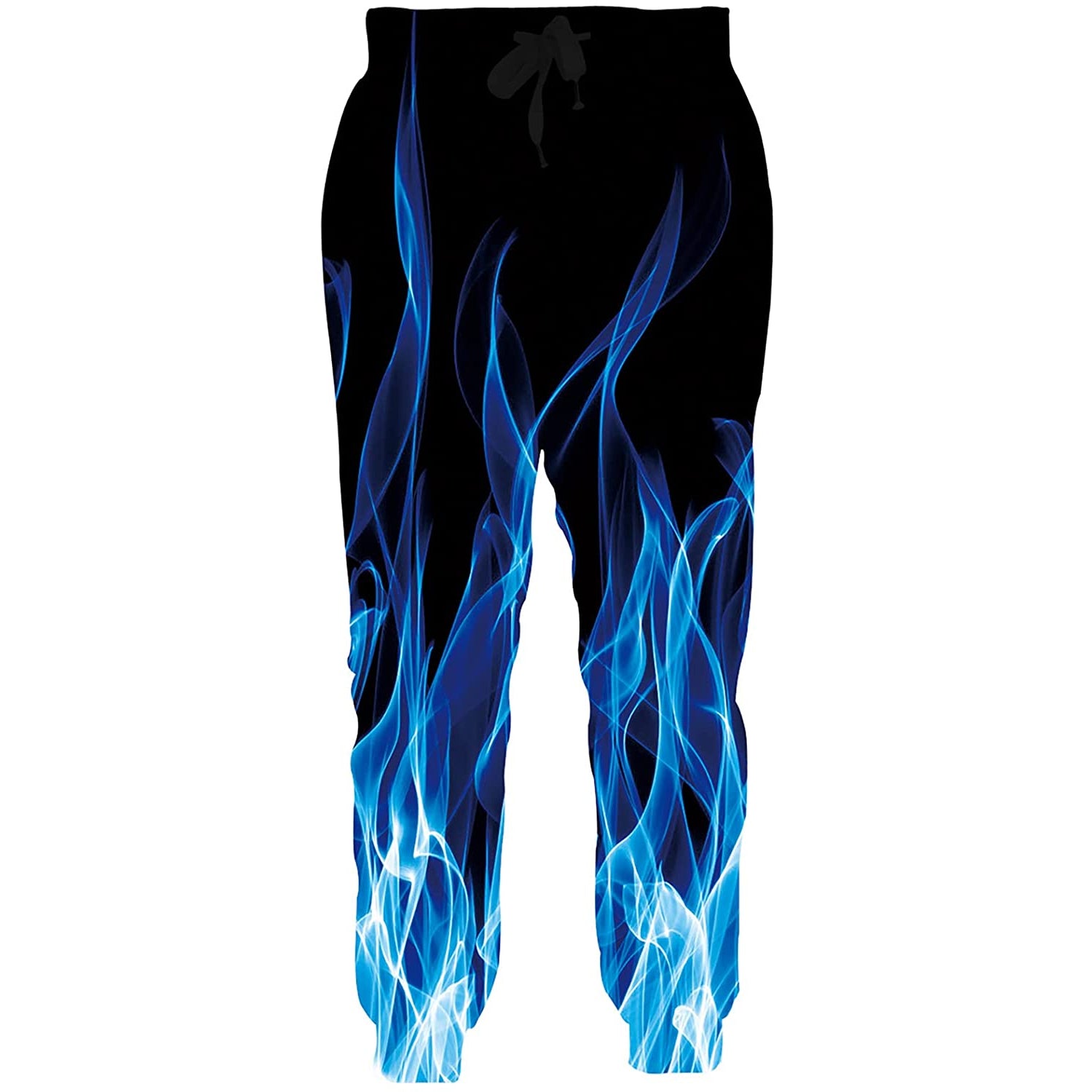 Blue Fire Flame Funny Sweatpants – D&F Clothing®